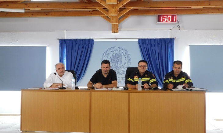 Συνεδρίασε το Συντονιστικό Όργανο Πολιτικής Προστασίας Δήμου ...