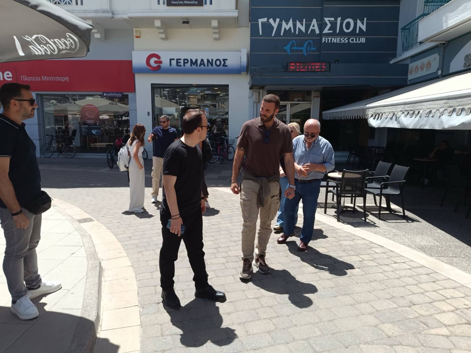 Ο υποψήφιος Ευρωβουλευτής του ΣΥΡΙΖΑ Π.Σ. Νίκος Παππάς στο Μεσολόγγι ...